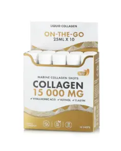 Colagen 15.000 mg – 10 Shots – Colagen Marin Hidrolizat Lichid Tip 1 si ...